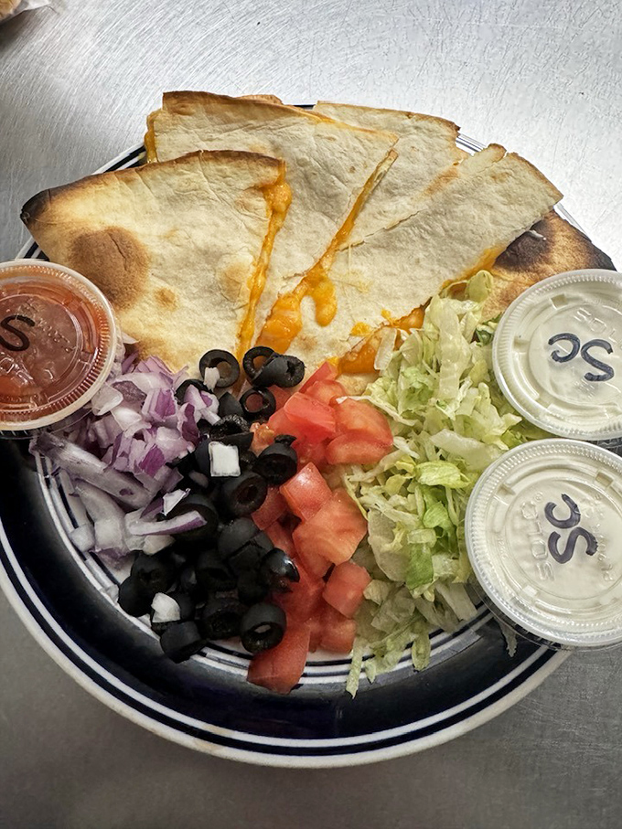 A quesadilla plate that proves Mexican food in Michigan can hold its own against anywhere south of the border.