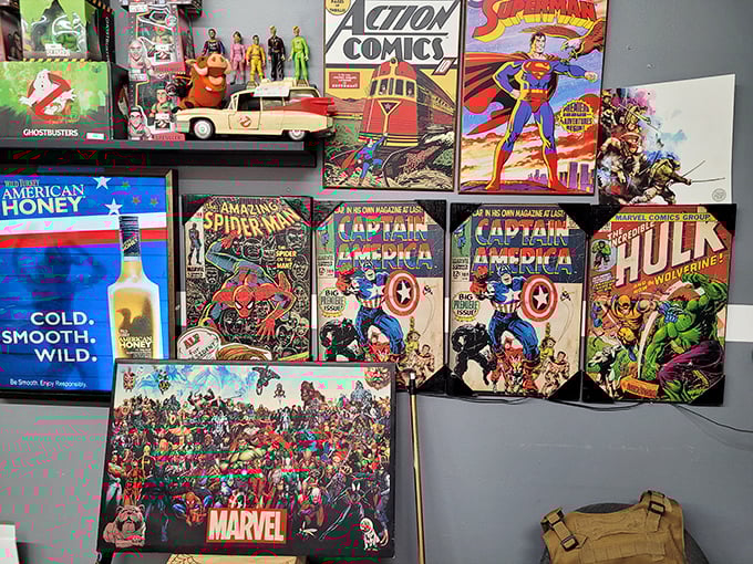 Comic book time capsules where Superman and Spider-Man haven't aged a day, unlike the rest of us.