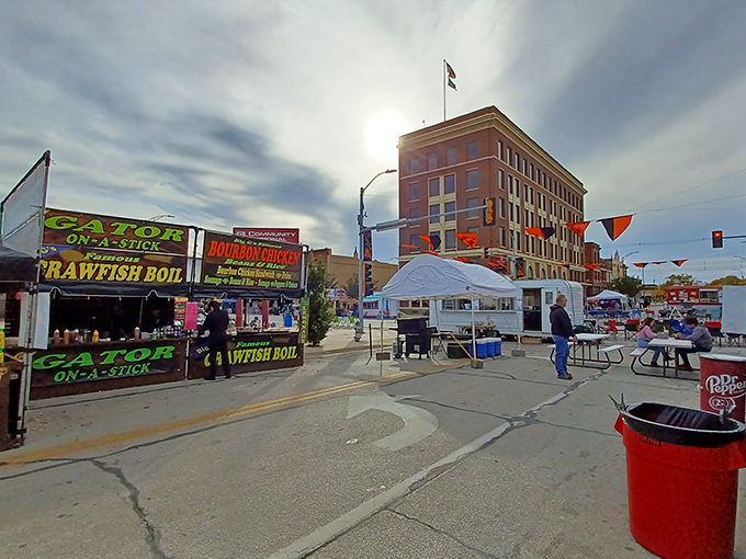 Street vendors at community events serve up local flavors, proving that affordable living doesn't mean sacrificing delicious culinary experiences.