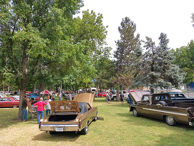 Classic cars and community gatherings under shady trees&mdash;some traditions transcend cultural boundaries in this Swedish-American haven.