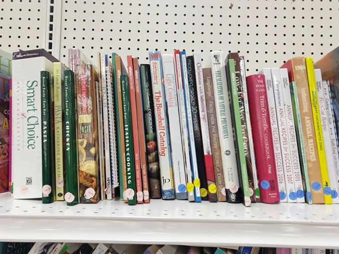 Cookbooks holding secrets to grandma's recipes &ndash; minus the "pinch of this" and "dash of that" measurements.