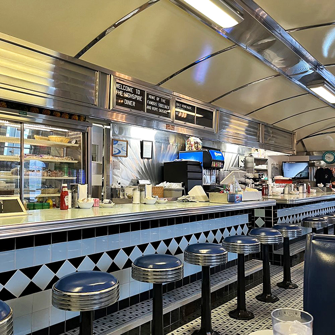 The counter &ndash; where solo diners find community, regulars claim their territory, and the coffee flows as freely as the conversation.