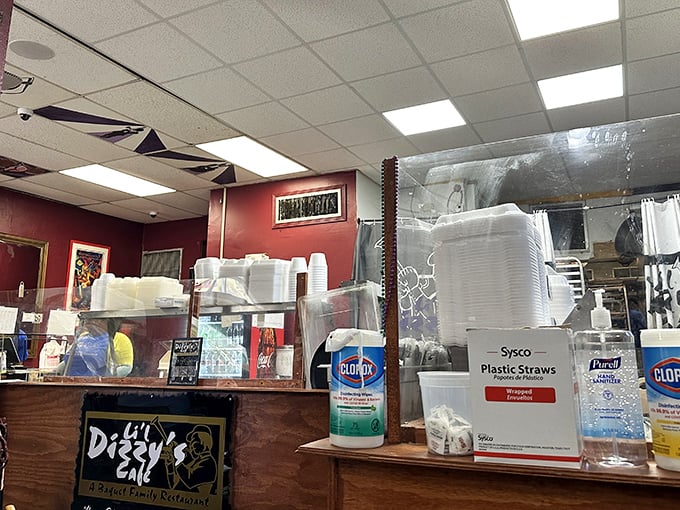 Where the magic happens. This counter has witnessed more food joy than most places see in a lifetime.
