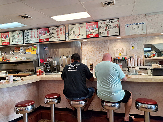 Behind the counter, where ordinary ingredients transform into extraordinary lunch experiences.