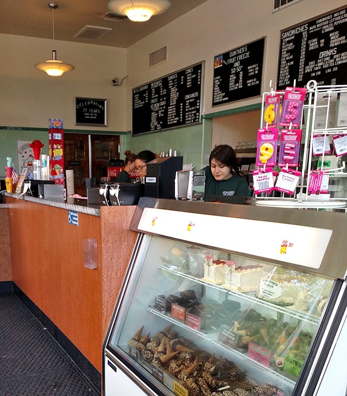 At the counter, life's biggest decision becomes "one scoop or two?"&mdash;a refreshingly simple choice in our complicated world.