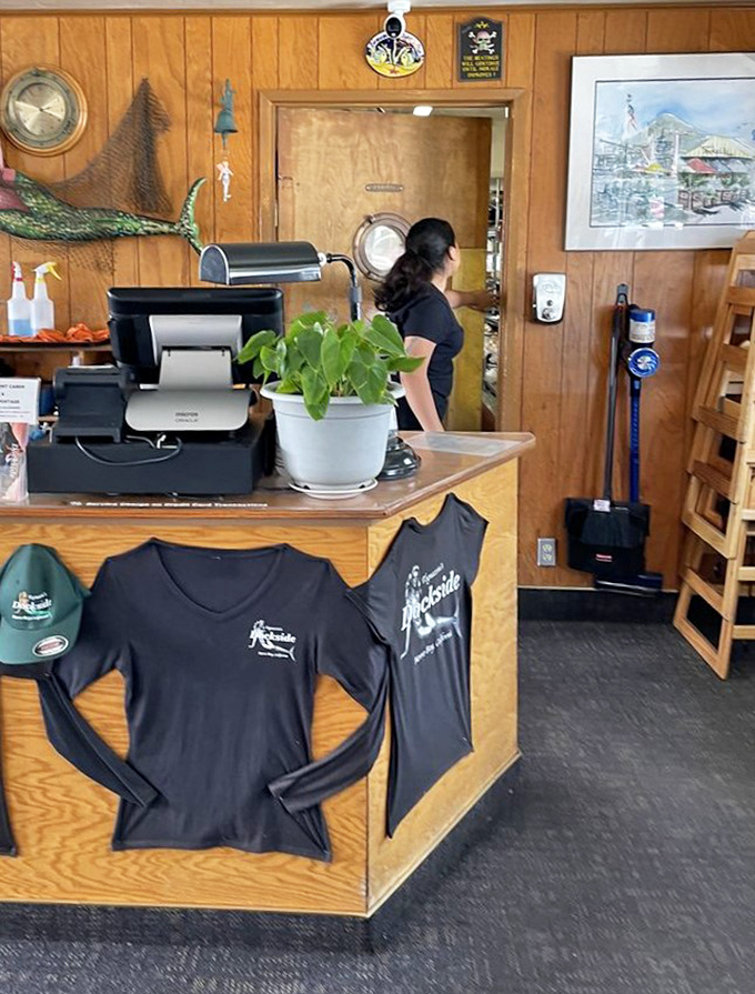 Behind every great seafood joint is a counter where magic happens &ndash; complete with nautical touches that weren't bought from a catalog.