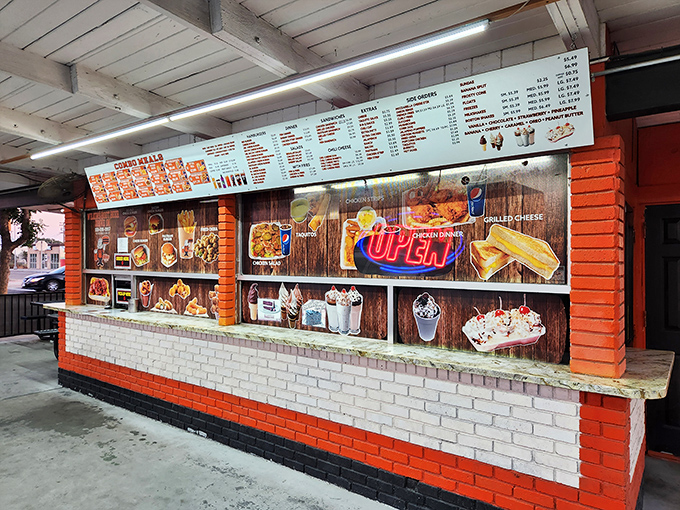 The ordering counter at Wilkin's &ndash; where culinary dreams come true without pretense, fanfare, or the need for a reservation app.
