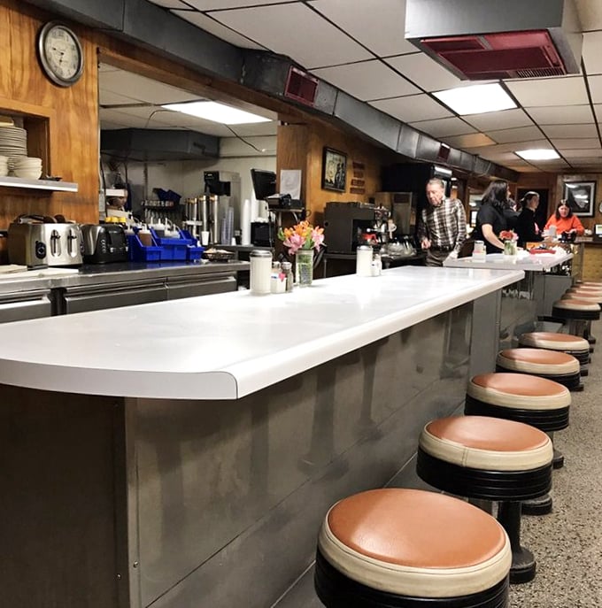 Counter seats &ndash; the front-row tickets to the culinary show where you can watch the magic happen while sipping your third coffee refill.