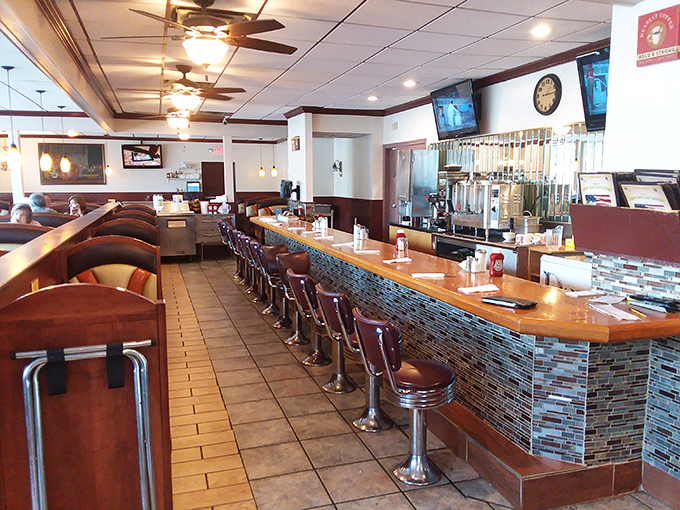 The counter seats &ndash; where solo diners become part of the diner family and watching short-order cooks work their magic becomes dinner theater.