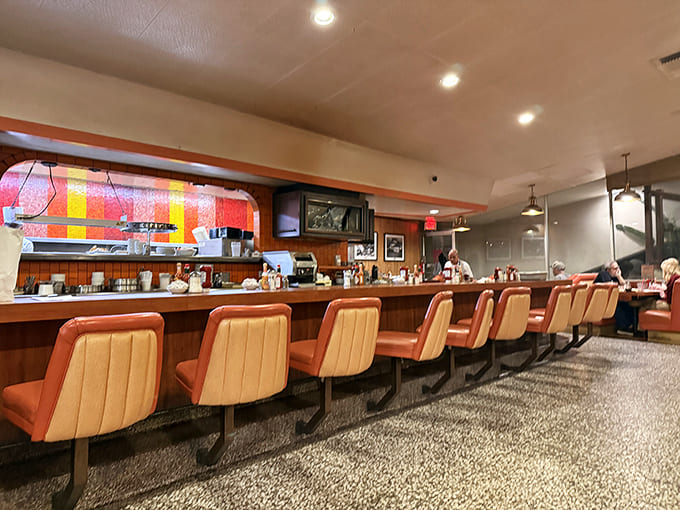 The counter&mdash;where solo diners find community, servers perform their coffee-pouring ballet, and the short-order symphony plays on in perfect harmony.