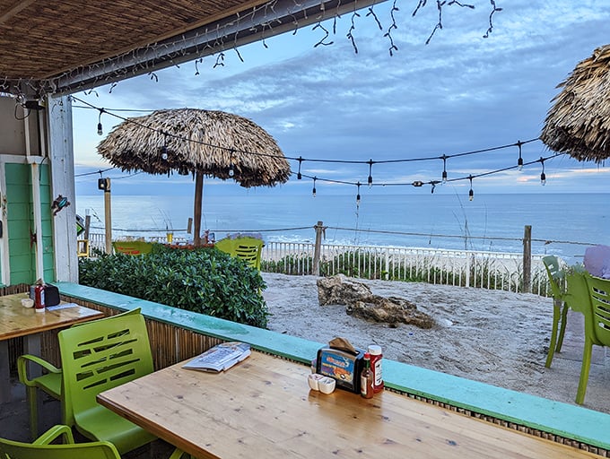Ocean views and thatched umbrellas transform ordinary dining into a postcard moment &ndash; just add seafood and your favorite vacation companions.
