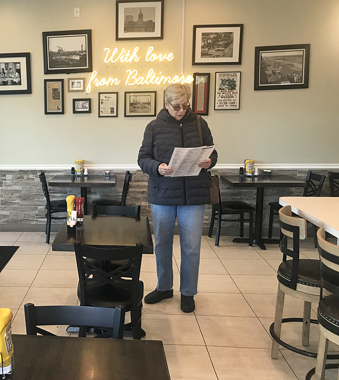 Even the solo diners know they've found something special in White Marsh.