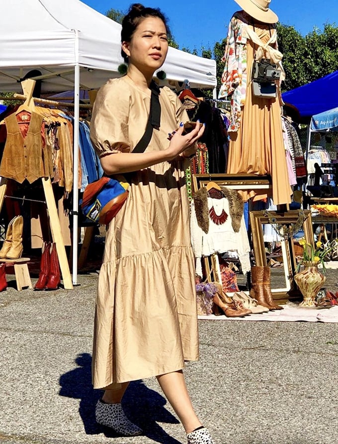Fashion in motion &ndash; shoppers become models in this impromptu runway between the stalls. Style inspiration comes from every direction.