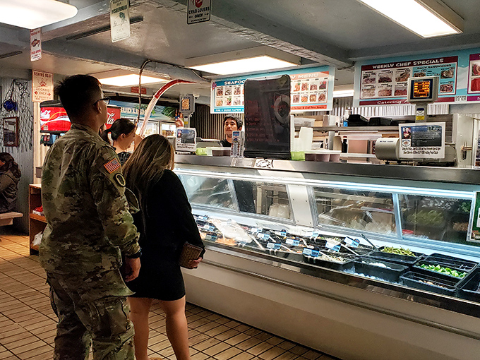 Military personnel know where the good food is. When defenders of freedom choose your poke, you know it's battle-tested delicious.