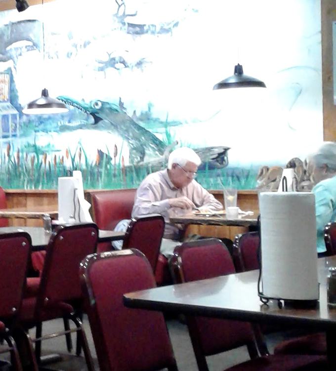 Even on rainy days, diners flock to this bayou-inspired oasis where hunger meets its match.