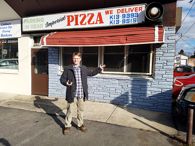 Even visitors make pilgrimages to Imperial Pizza, where the photographic evidence of your discovery becomes a badge of honor.