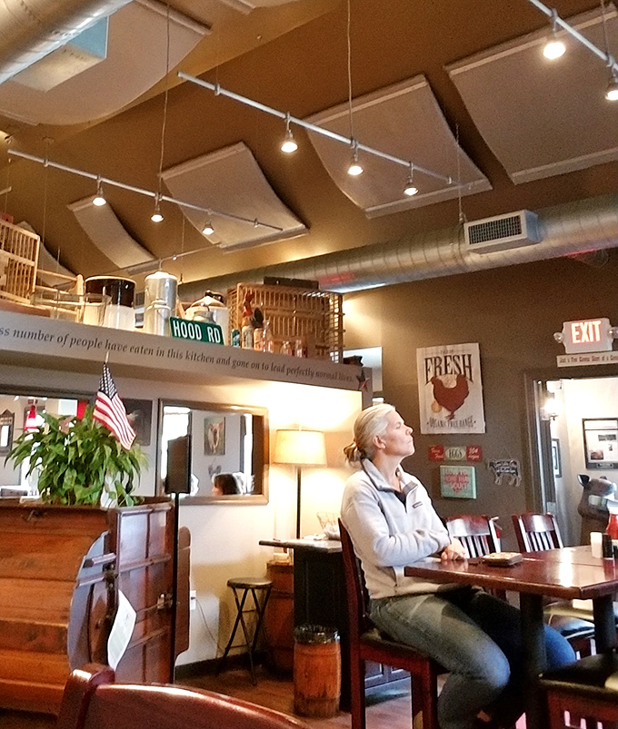 Counter seating for solo adventurers who don't need company when the brisket understands them perfectly.