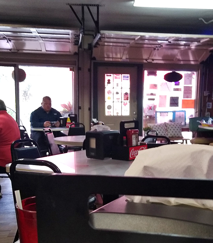 This dining room has seen more satisfied sighs than a massage parlor, legally speaking.