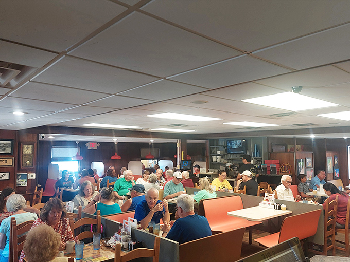 The dining room buzzes with conversation and clinking silverware&mdash;a symphony of community that's become increasingly rare in our digital world.