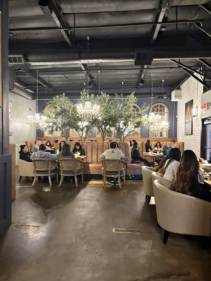 Happy diners prove that good seafood is the universal language of contentment and elastic waistbands.