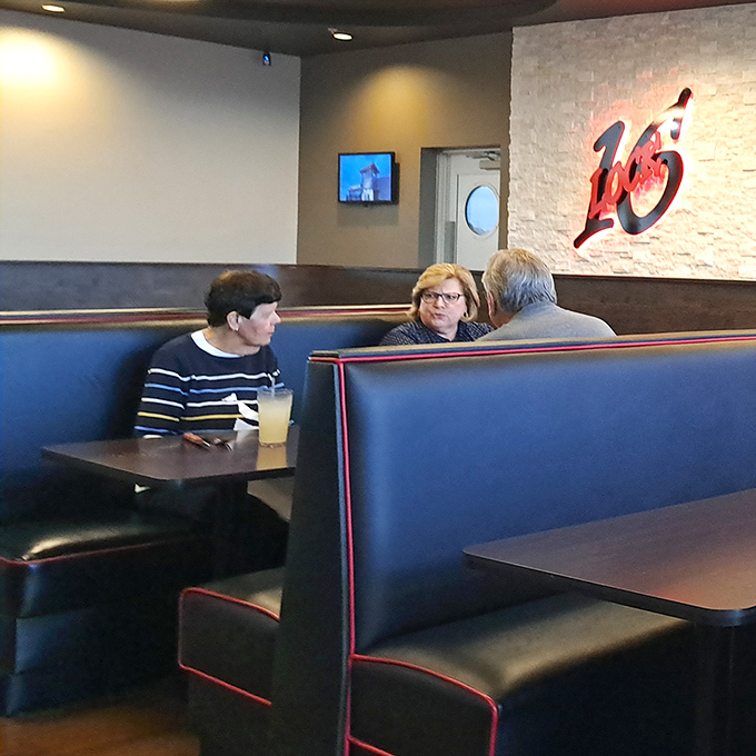 The comfortable booths are where memories are made, conversations flow, and nobody judges you for using your bread to soak up every last drop.