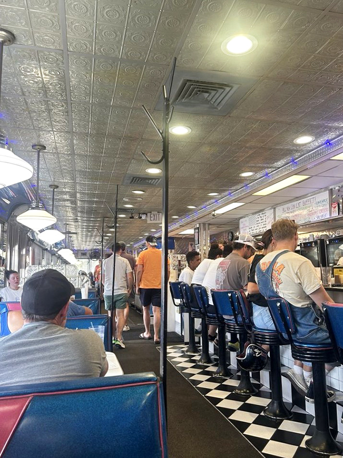 Morning rush brings a symphony of clinking forks and murmured conversations&mdash;Panama City Beach's breakfast soundtrack.