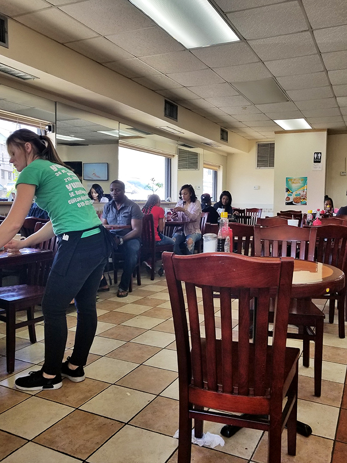 Real people enjoying real breakfast at any hour they choose &ndash; this is democracy in its most delicious form.