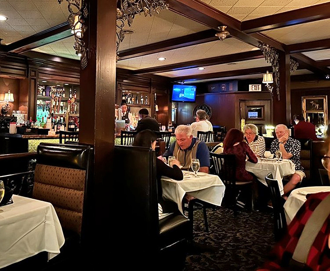 Every table tells a story at Charlie Gitto's, where the art of conversation is as cherished as the art of Italian cooking.