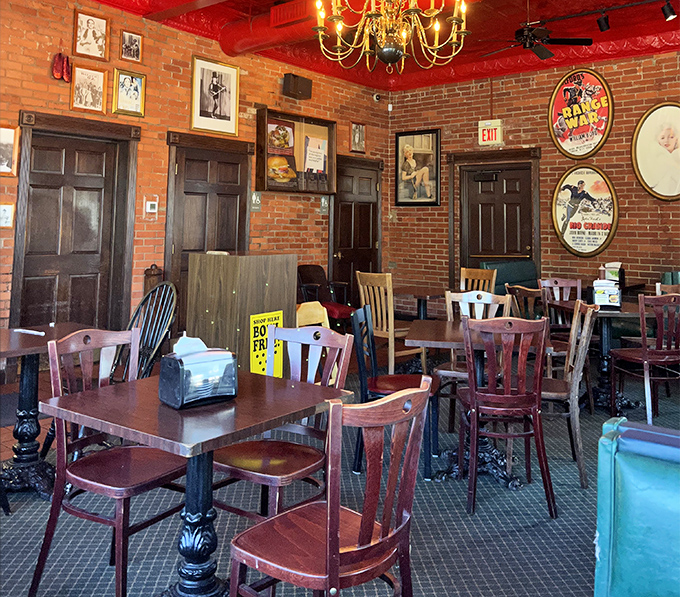 The dining room buzzes with conversation and the satisfied sounds of people discovering their new favorite spot.
