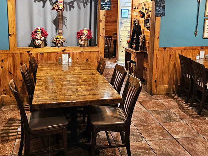 The dining room fills up fast when word gets out about steaks this legendary and satisfying.