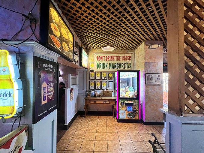 "Don't drink the water, drink margaritas" &ndash; not just a sign, but a philosophy that's hard to argue with after your first sip.