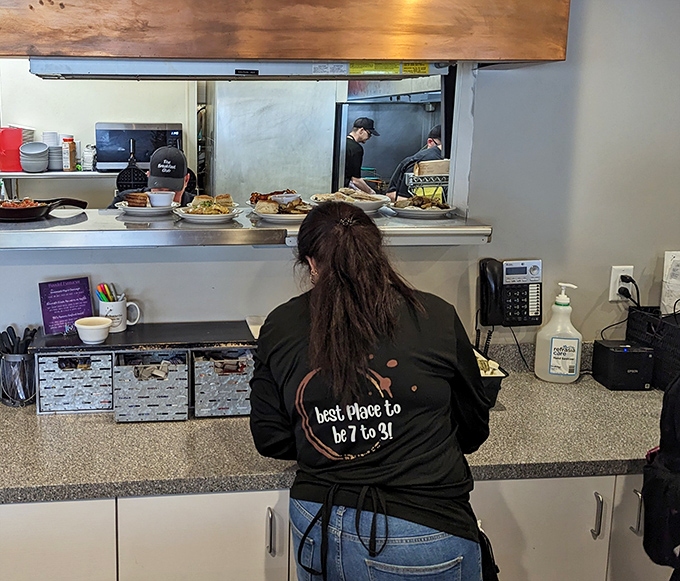 Behind every great breakfast is a kitchen staff moving with the choreographed precision of a Broadway ensemble, turning ordinary ingredients into morning masterpieces.