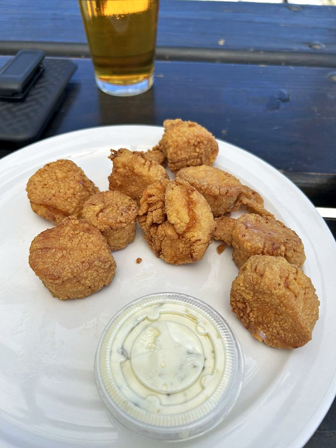 These golden-fried scallops are the candy of the sea&mdash;sweet, tender morsels that disappear faster than your willpower around them.