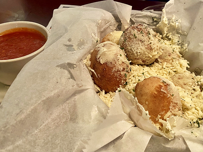 Garlic knots that demand to be torn apart and dunked with reckless abandon&mdash;carbs at their most irresistible.