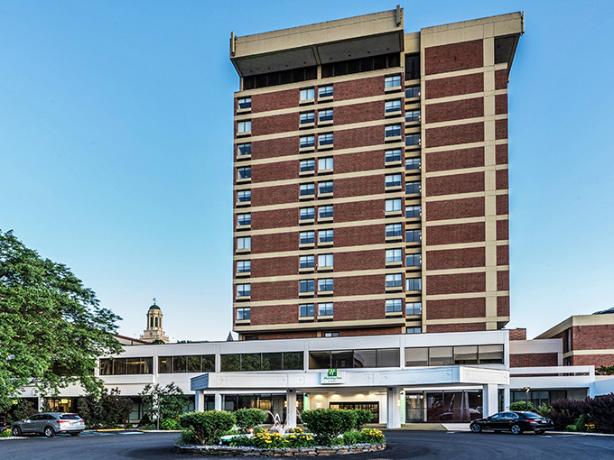 This multi-story building represents the kind of modern infrastructure that keeps Pittsfield competitive, offering services residents need without requiring relocations to bigger cities.