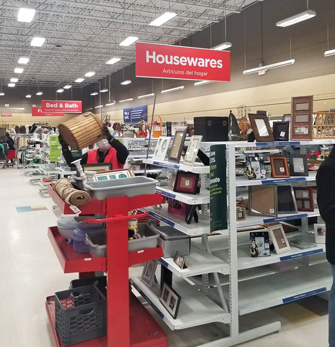 Housewares galore offering picture frames and decorative items that'll make guests think you hired an interior designer. 