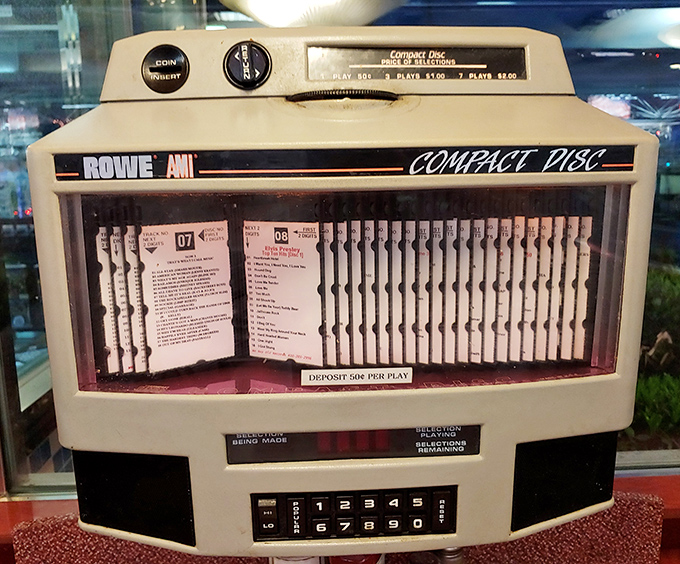 The tabletop jukebox&mdash;a portal to simpler times when selecting your dining soundtrack was a tactile experience worth every quarter.