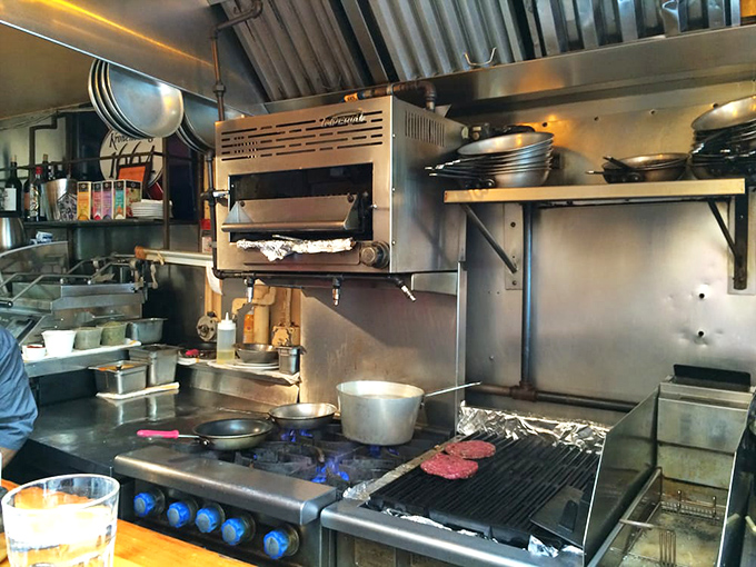 The kitchen where magic happens without wands. Just fire, steel, and the kind of cooking skills that make you question your life choices.