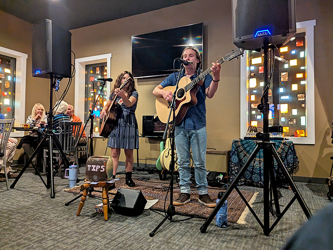 Live music adds another layer to the Nightingale experience. Nothing pairs with good food quite like good tunes.