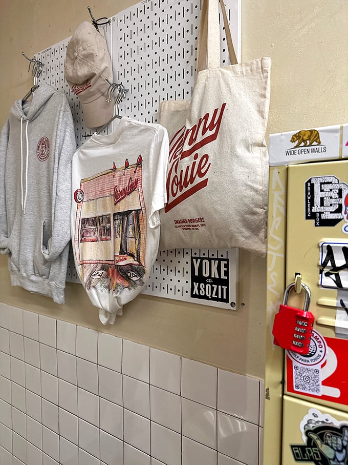 Even the merch is cool&mdash;because nothing says "I have excellent taste" like sporting the logo of your favorite burger joint.