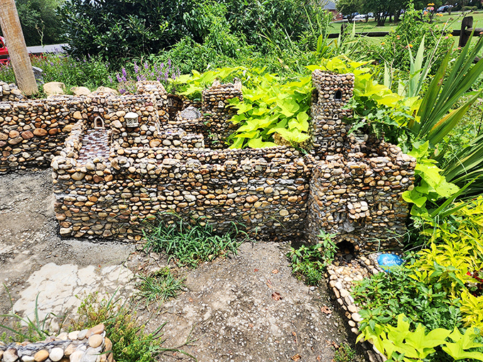 Stone walls and verdant surroundings create a perfect harmony. Mother Nature and human creativity having their most successful collaboration since chocolate met peanut butter.