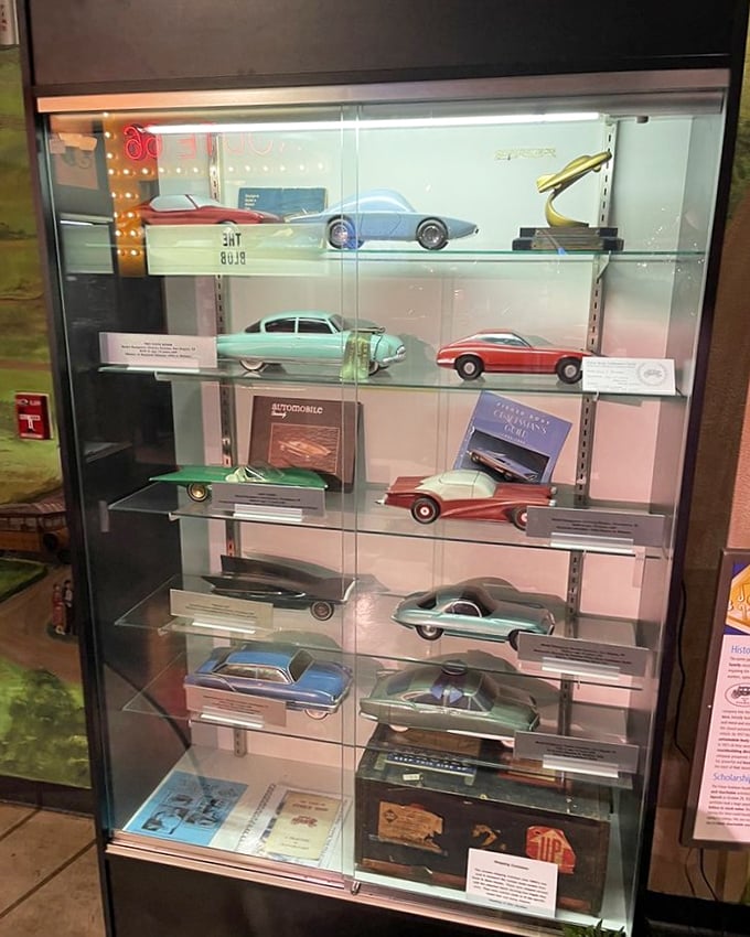 These miniature masterpieces capture Detroit's golden era when cars weren't just transportation &ndash; they were rolling American dreams.