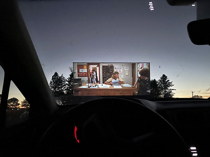 Watching a classic through your windshield as dusk settles&mdash;some experiences simply can't be replicated on a smartphone.