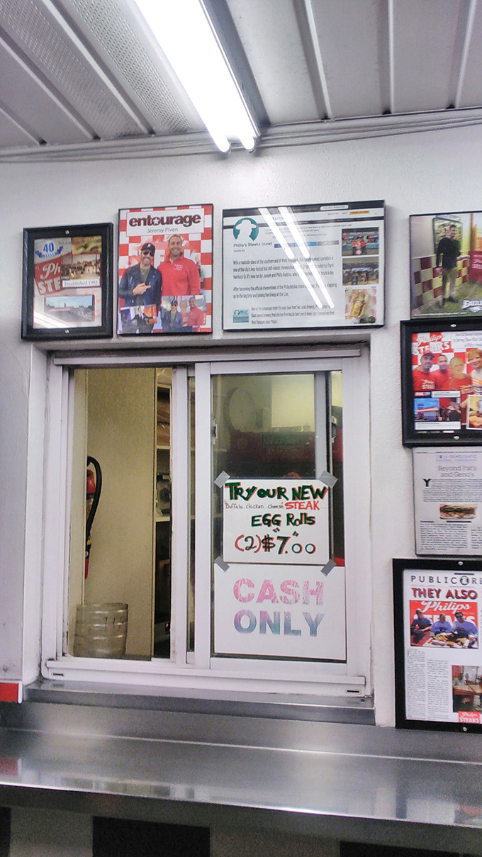 Where sandwich artistry happens—a counter that's witnessed more joy than most therapists' offices, one order at a time.