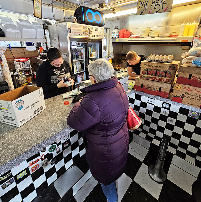 At the counter, transactions are quick but conversations are lingering &ndash; the true currency at Fleetwood is the exchange of stories between staff and regulars.