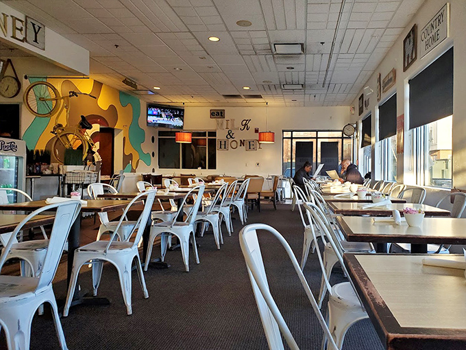 The dining room where strangers become friends over shared "oohs" and "aahs" as plates of Southern goodness parade by.
