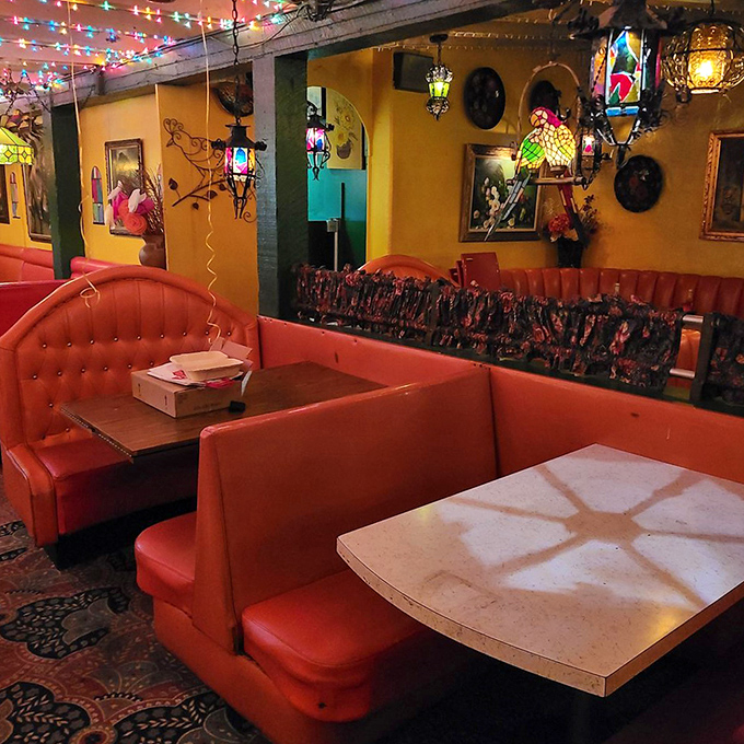 Those red vinyl booths have cradled the posteriors of countless celebrities and regular folks alike, all united by their love of enchiladas.
