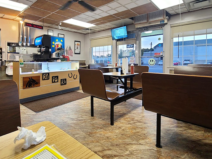 The dining room feels like it's been welcoming hungry patrons since before you were born &ndash; because it probably has.