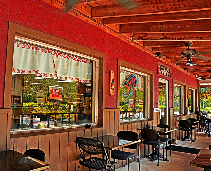 The covered porch where time slows down and conversations speed up. Florida dining as it should be&mdash;casual, breezy, and utterly charming.