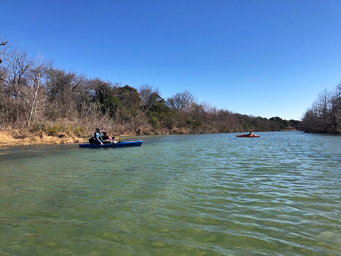 Kayaking the gentle Blanco River&mdash;where the hardest decision you'll make all day is whether to paddle or just drift blissfully with the current.